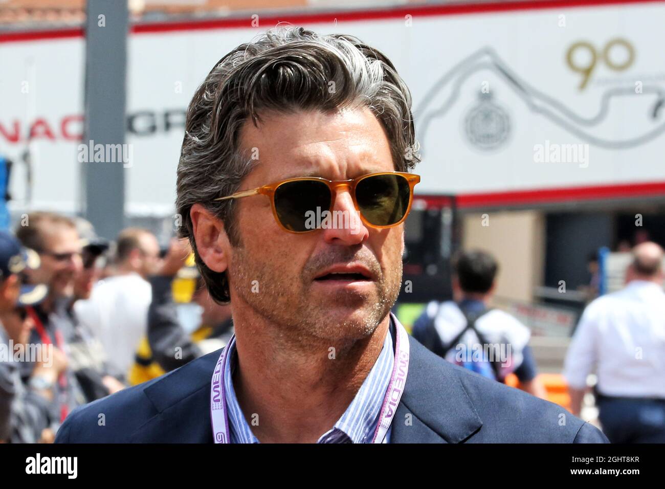 Patrick Dempsey (USA) Actor. 25.05.2019. Formula 1 World Championship ...