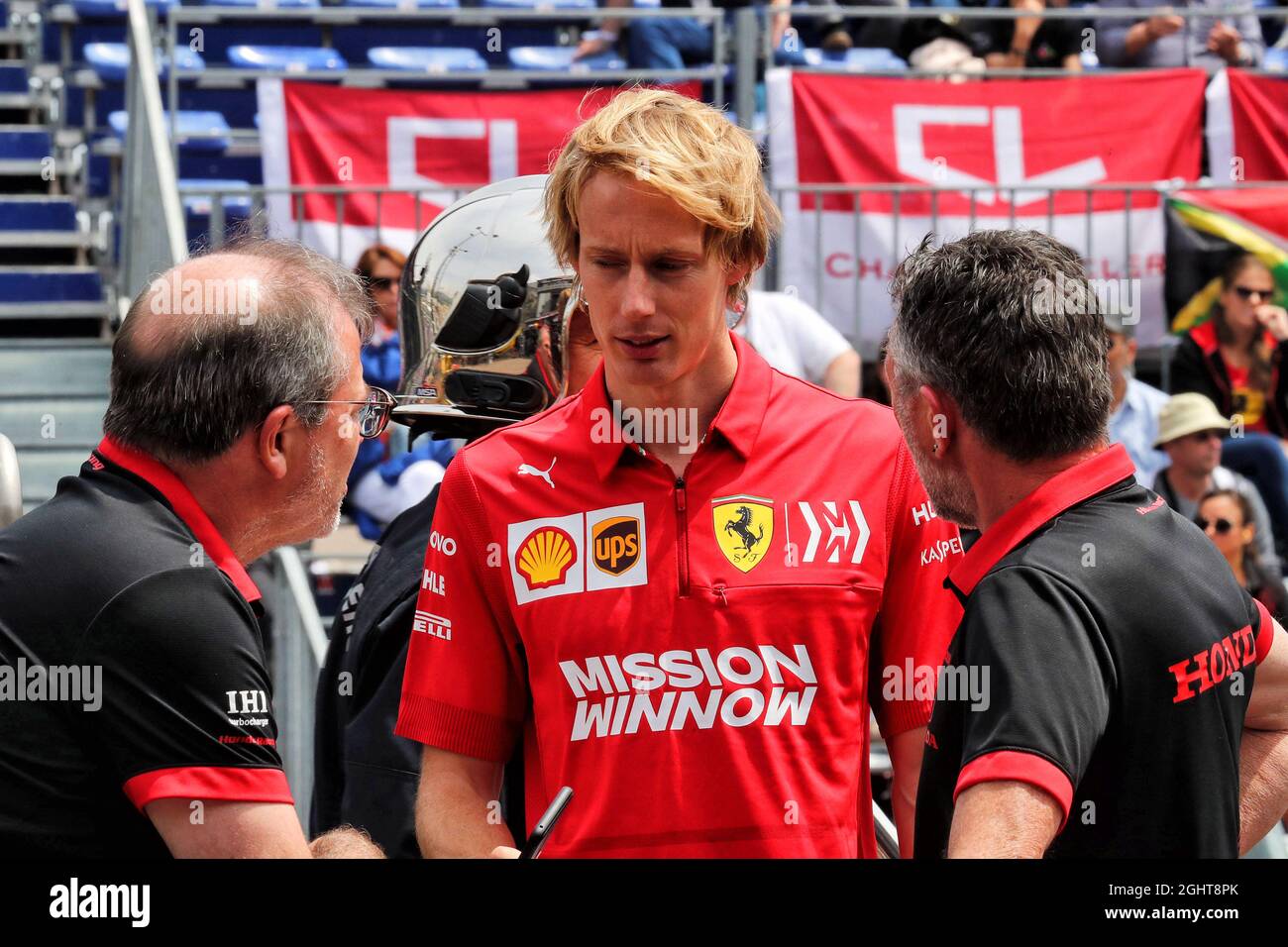 Brendon Hartley (NZL) Ferrari Test and Simulator Driver. 25.05.2019 ...