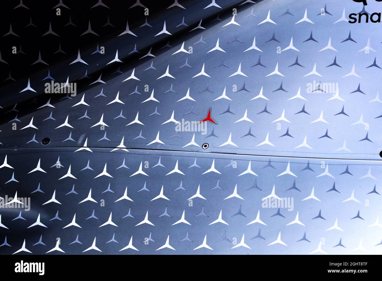 Mercedes amg f1 tribute to niki lauda hi-res stock photography and ...