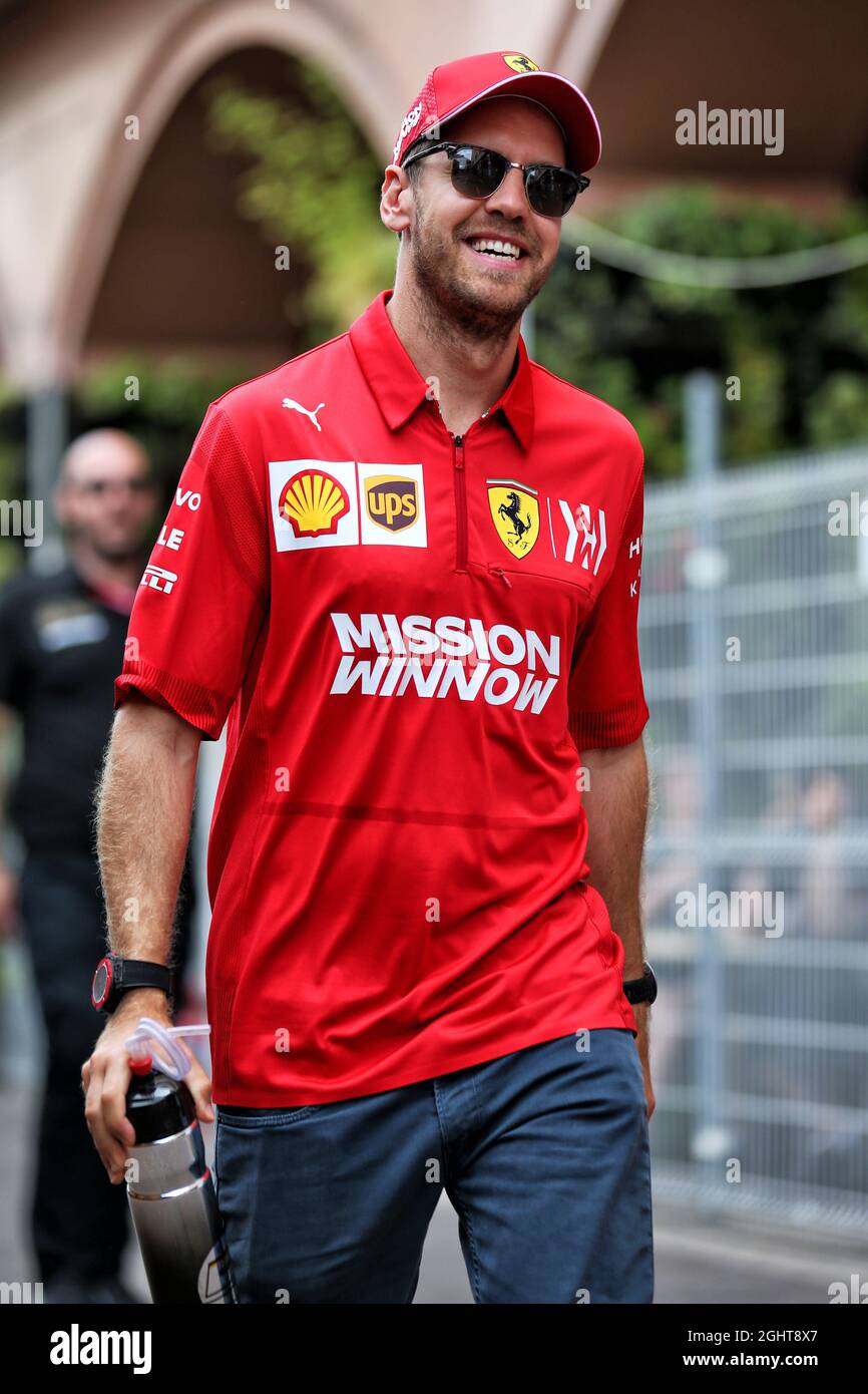 Sebastian Vettel (GER) Ferrari. 26.05.2019. Formula 1 World ...