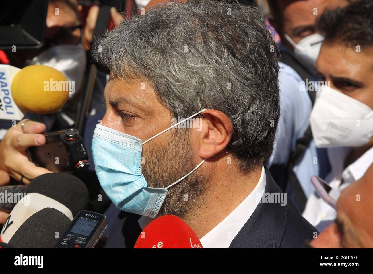 Naples, Italy. 06th Sep, 2021. Electoral tour of Giuseppe Conte in ...