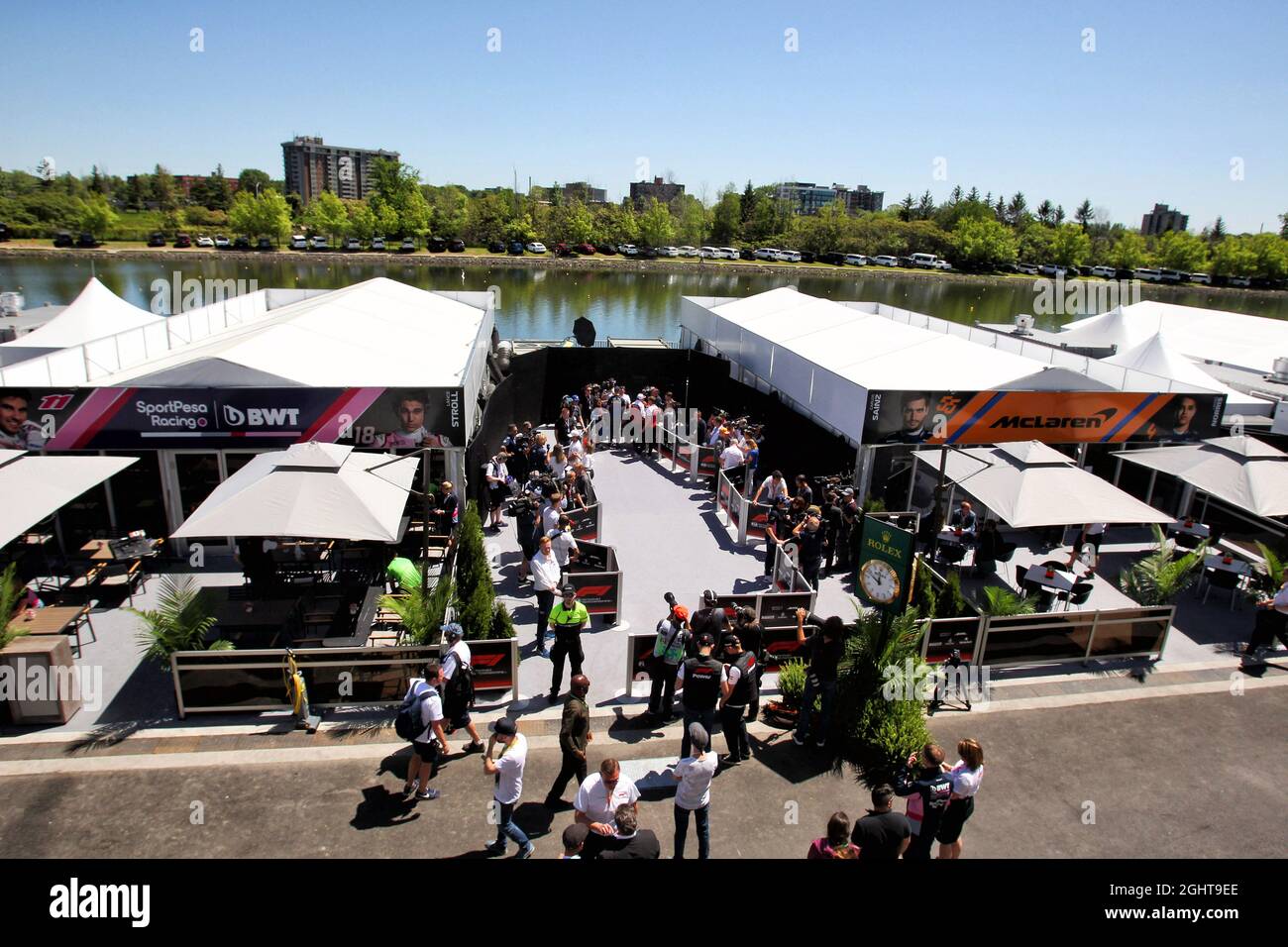 The paddock. 06.06.2019. Formula 1 World Championship, Rd 7, Canadian ...
