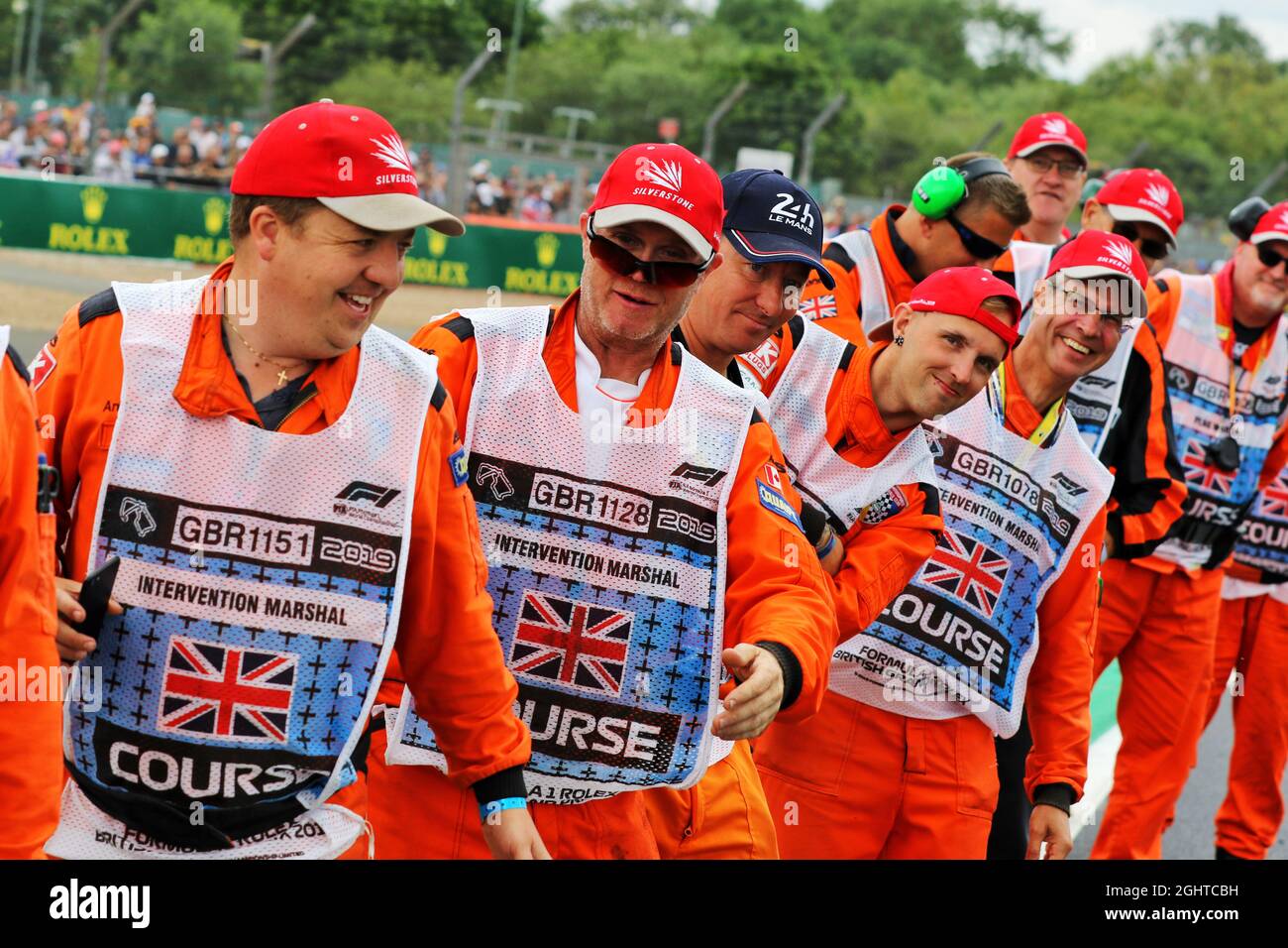 Marshals on drivers parade hi-res stock photography and images - Alamy