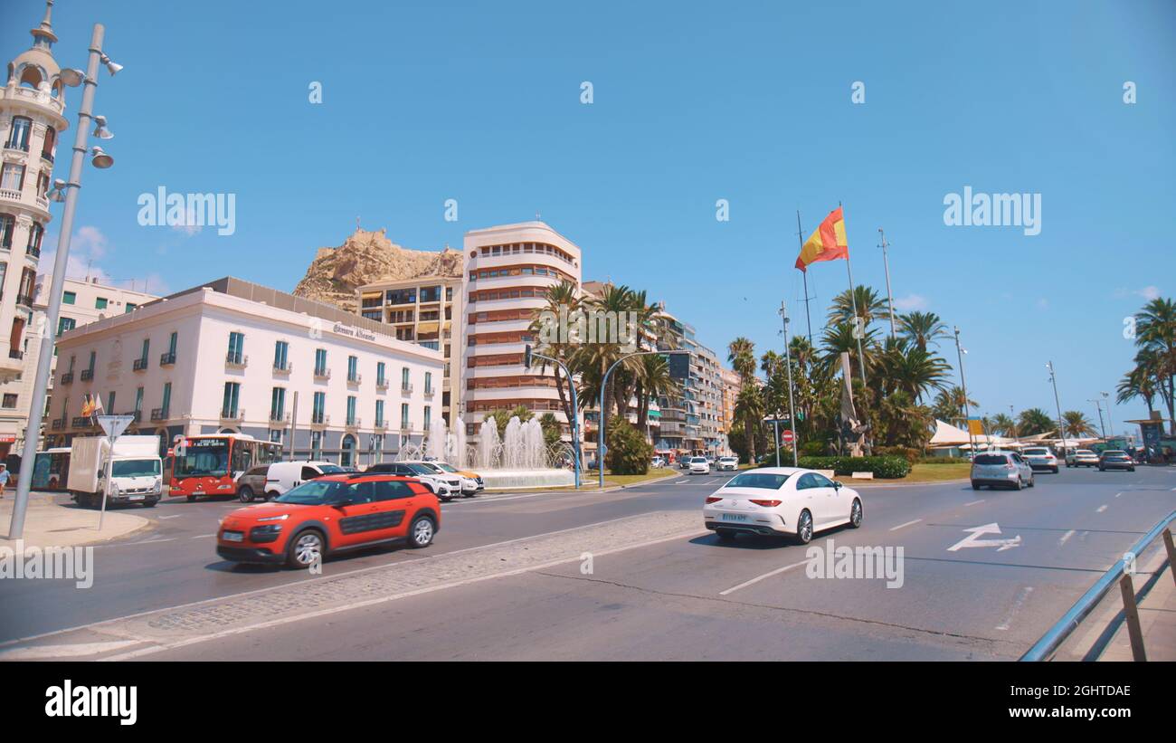 Benidorm flag hi-res stock photography and images - Alamy