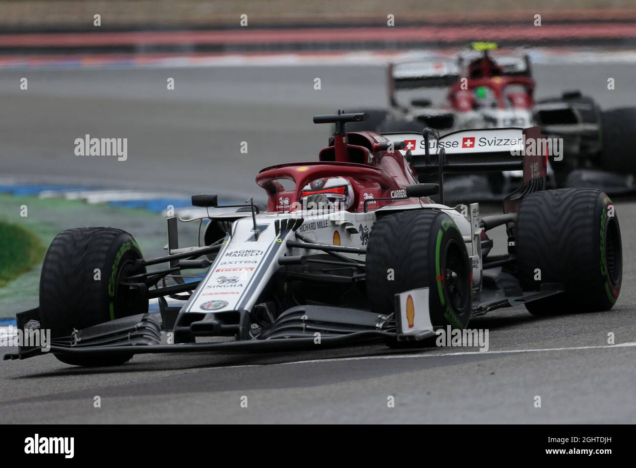 Kimi Raikkonen (FIN) Alfa Romeo Racing C38. 28.07.2019. Formula 1 World ...