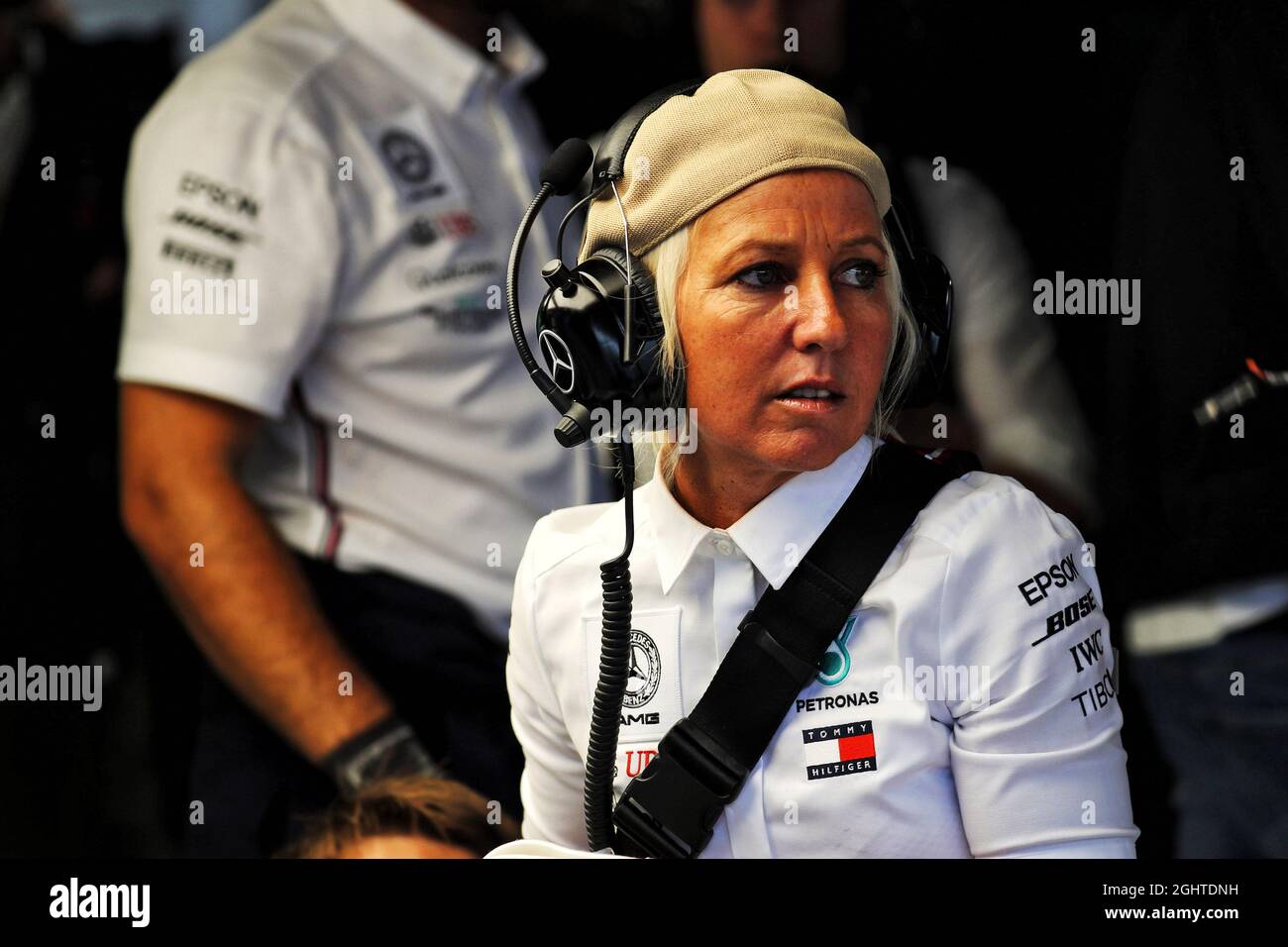 Angela Cullen (NZL) Mercedes AMG F1 Physiotherapist. 28.07.2019 ...