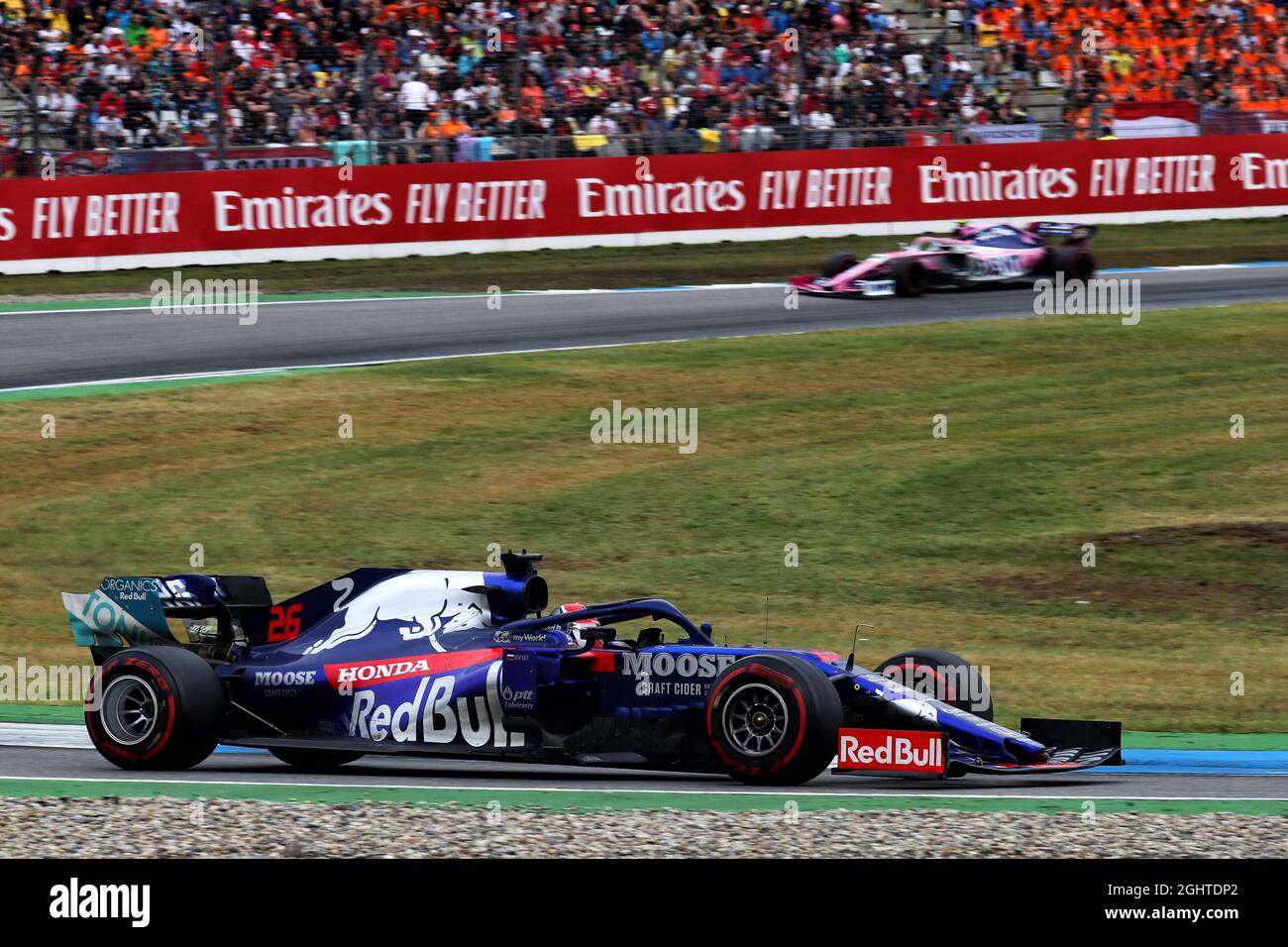 Daniil Kvyat (RUS) Scuderia Toro Rosso STR14. 28.07.2019. Formula 1 World Championship, Rd 11 ...