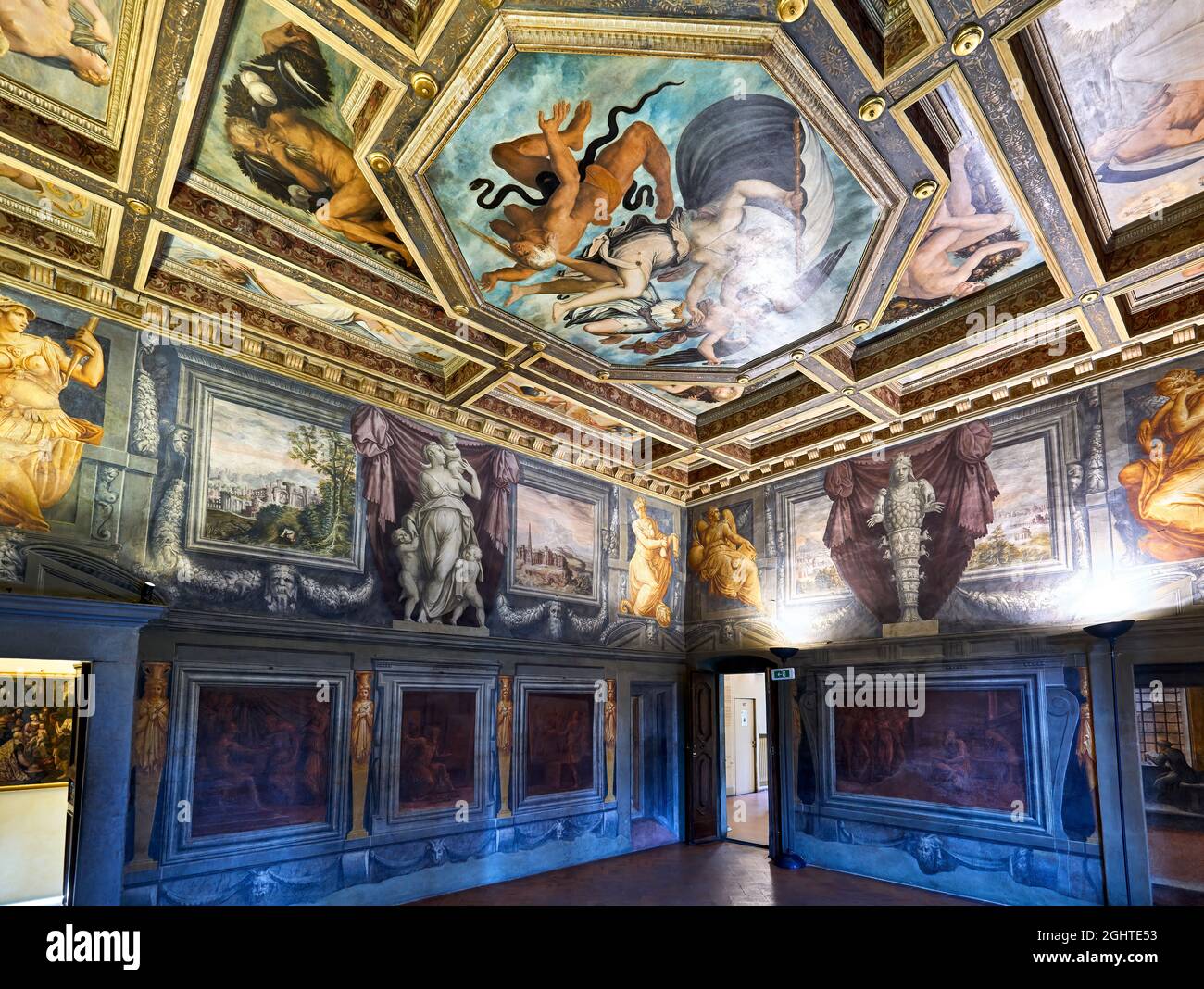 Arezzo Tuscany Italy. Vasari Home Museum Stock Photo - Alamy