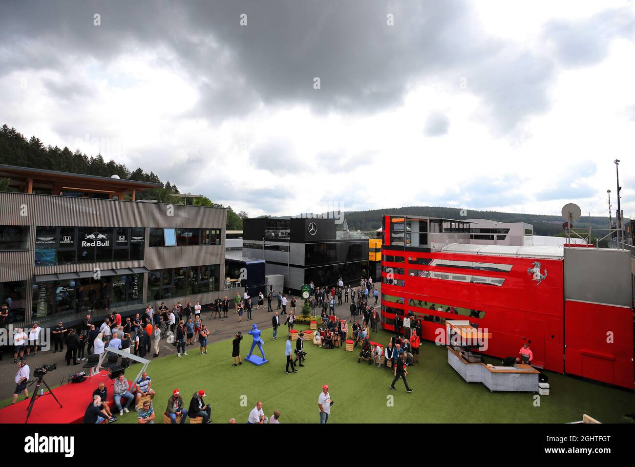 Paddock spa hi-res stock photography and images - Alamy