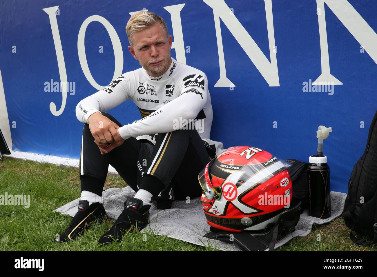 Kevin Magnussen (DEN) Haas F1 Team on the grid. 01.09.2019. Formula 1 World Championship, Rd 13 ...