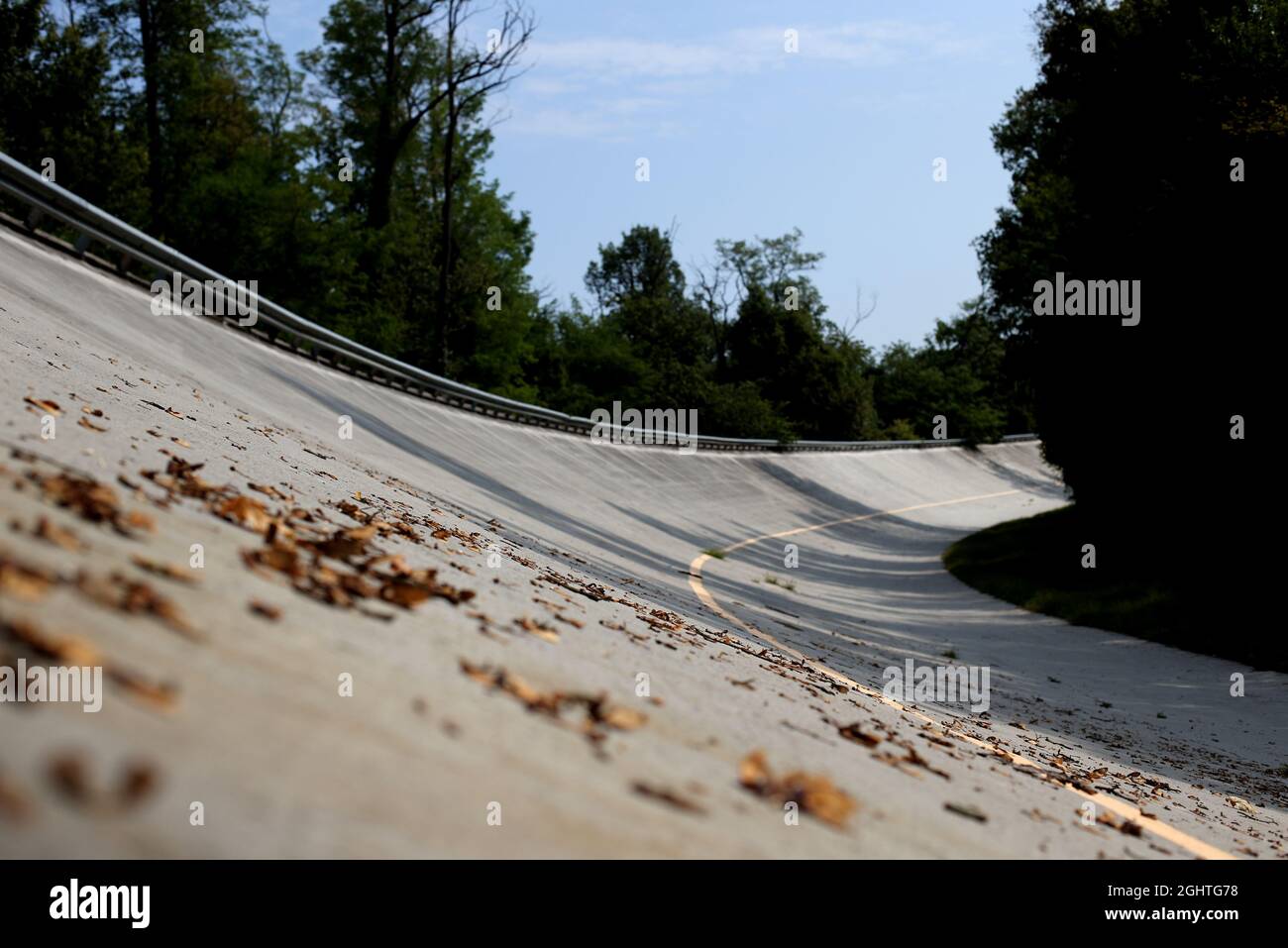 Circuit atmosphere - the old Monza banking. 05.09.2019. Formula 1 World ...