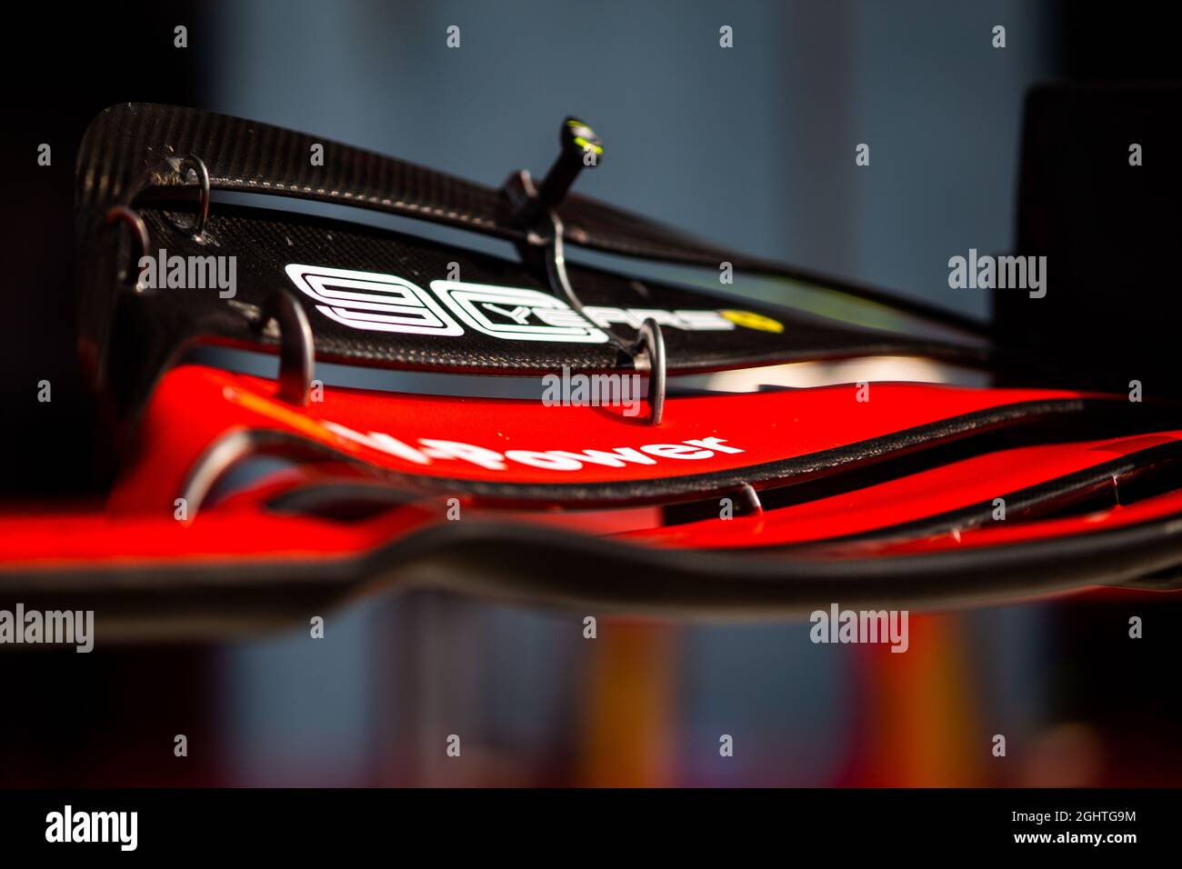 Ferrari SF90 front wing detail. 05.09.2019. Formula 1 World ...