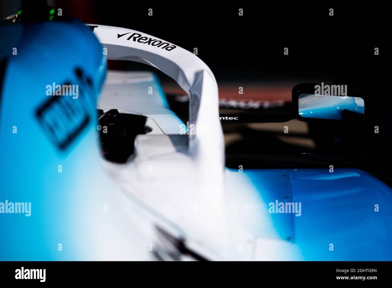 Williams Racing FW42 Halo cockpit cover. 05.09.2019. Formula 1 World ...