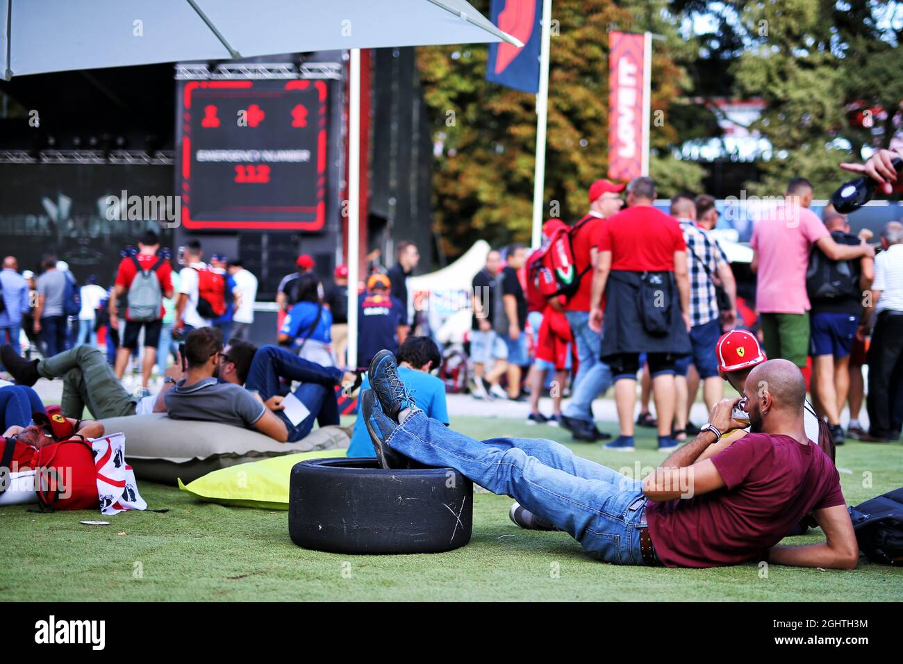 F1 fanzone hi-res stock photography and images - Alamy