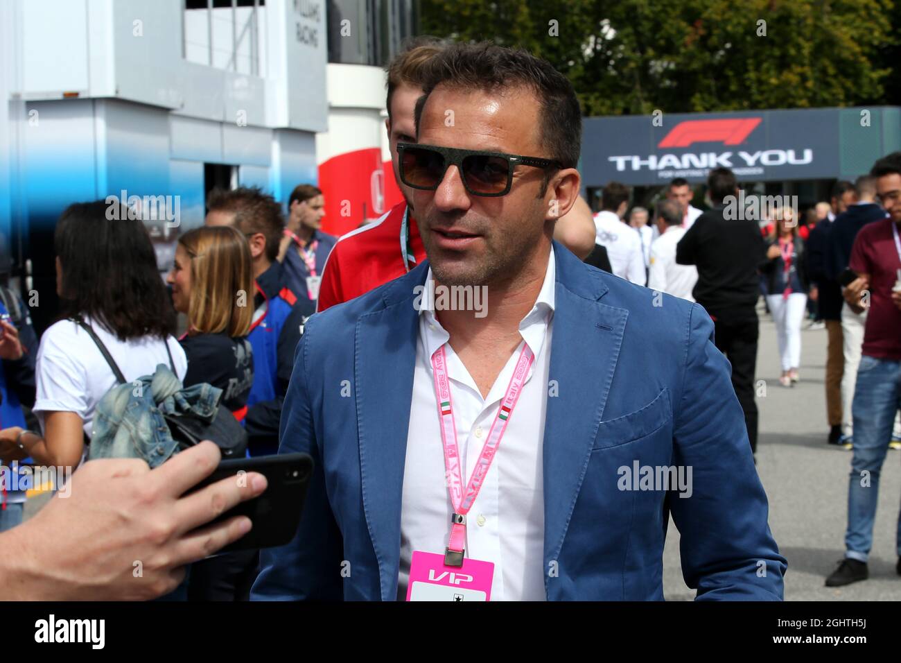 Alessandro Del Piero (ITA) Former Football Player. 08.09.2019. Formula ...