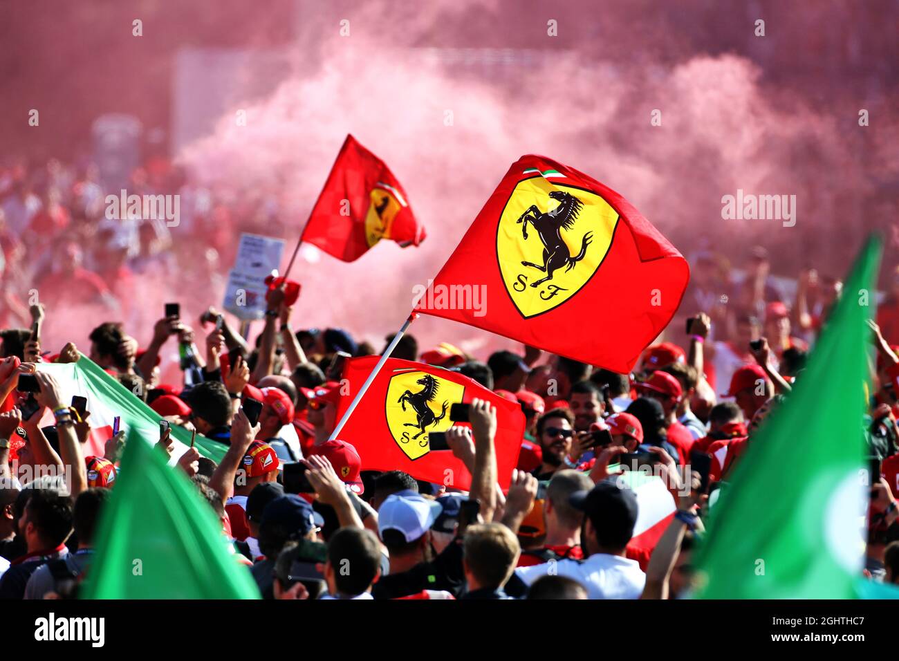 2019 italian gp f1 podium hi-res stock photography and images - Alamy