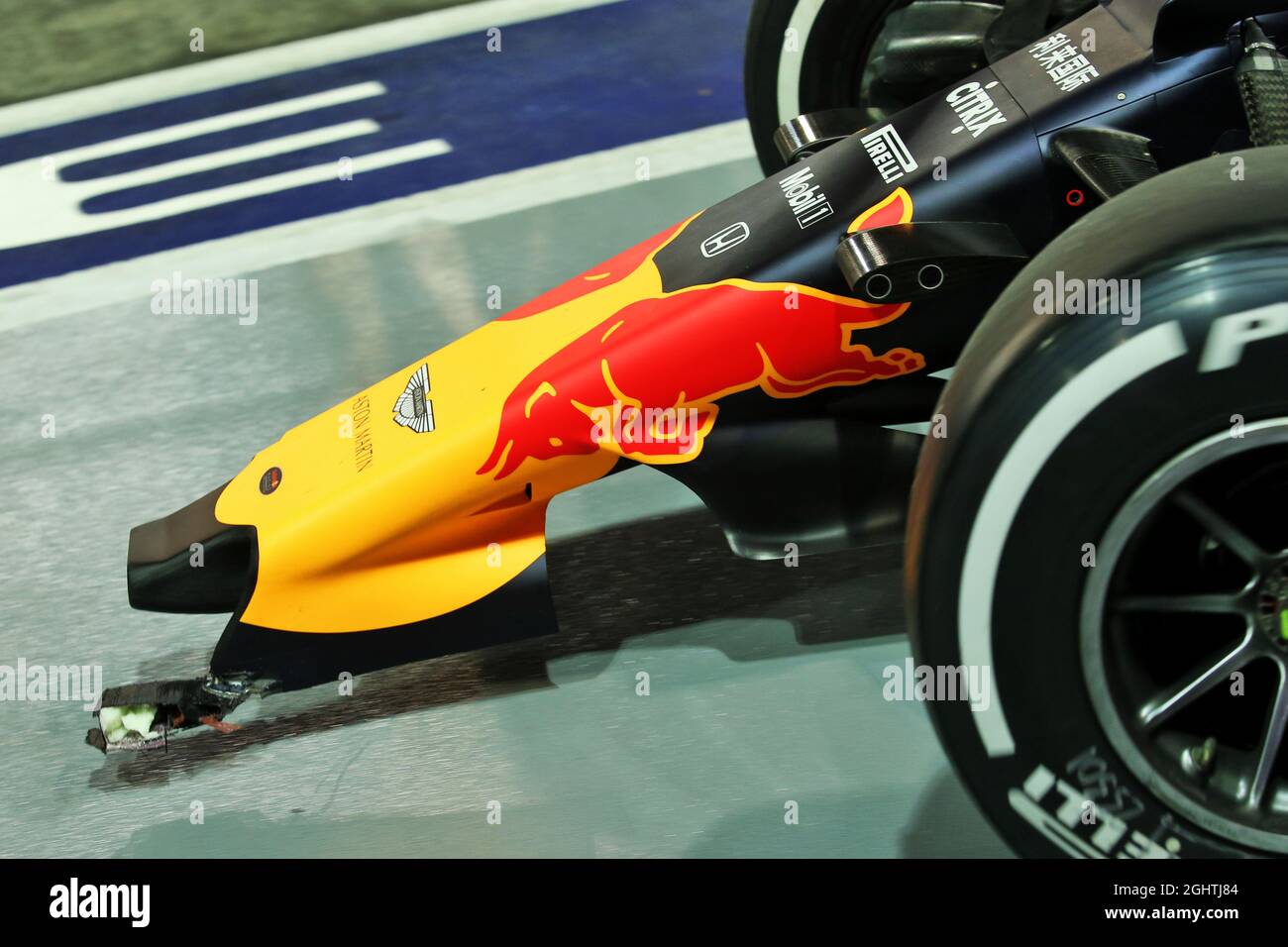 Detail front wing red bull hi-res stock photography and images - Alamy