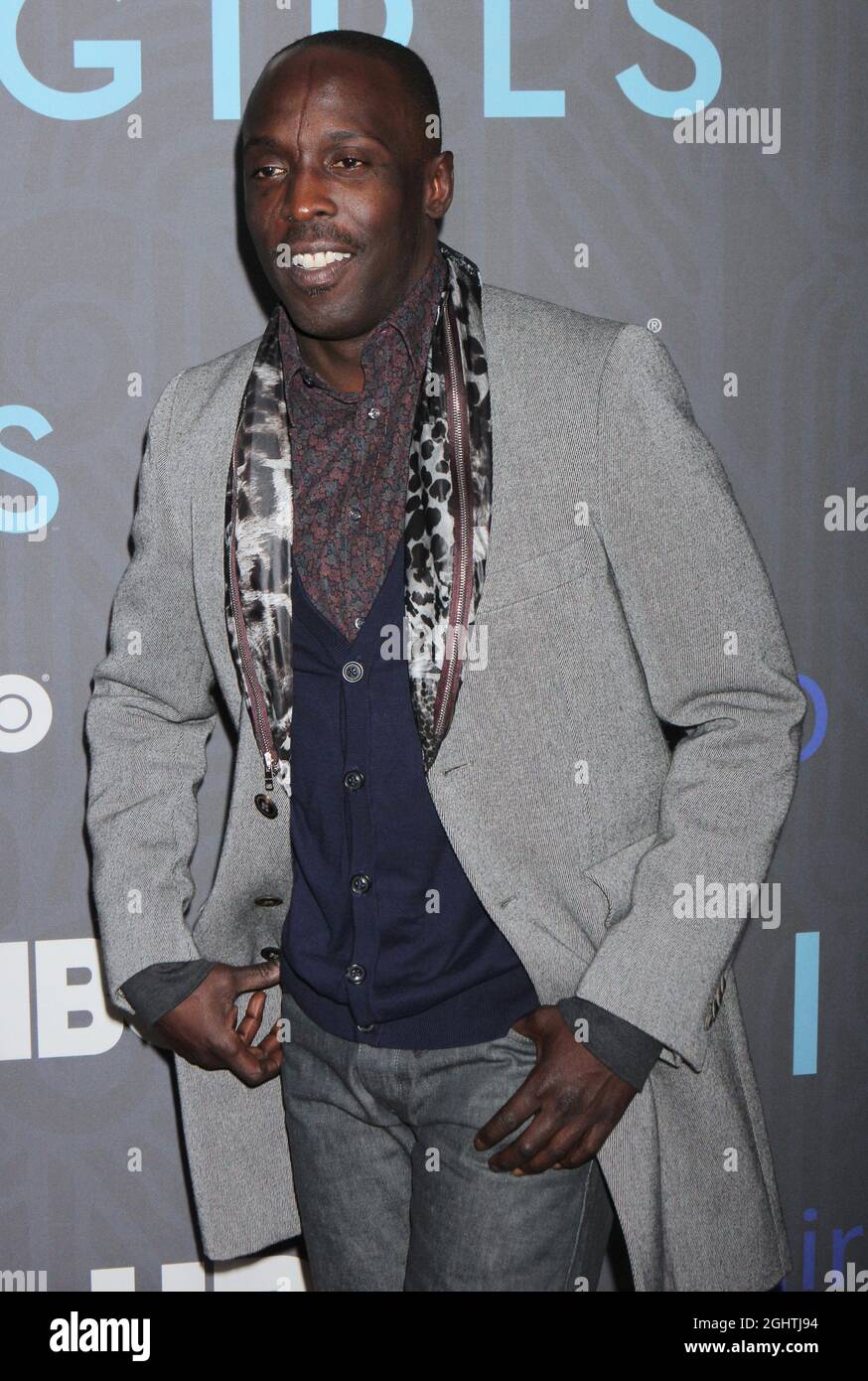 Michael Kenneth Williams attends the premiere of HBO's "Girls" Season 2 ...