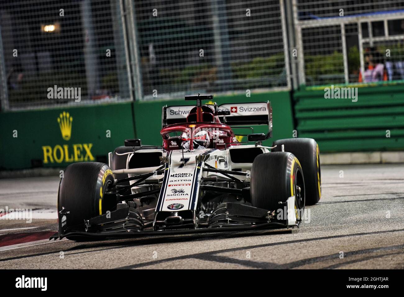 Kimi Raikkonen (FIN) Alfa Romeo Racing C38. 20.09.2019. Formula 1 World ...