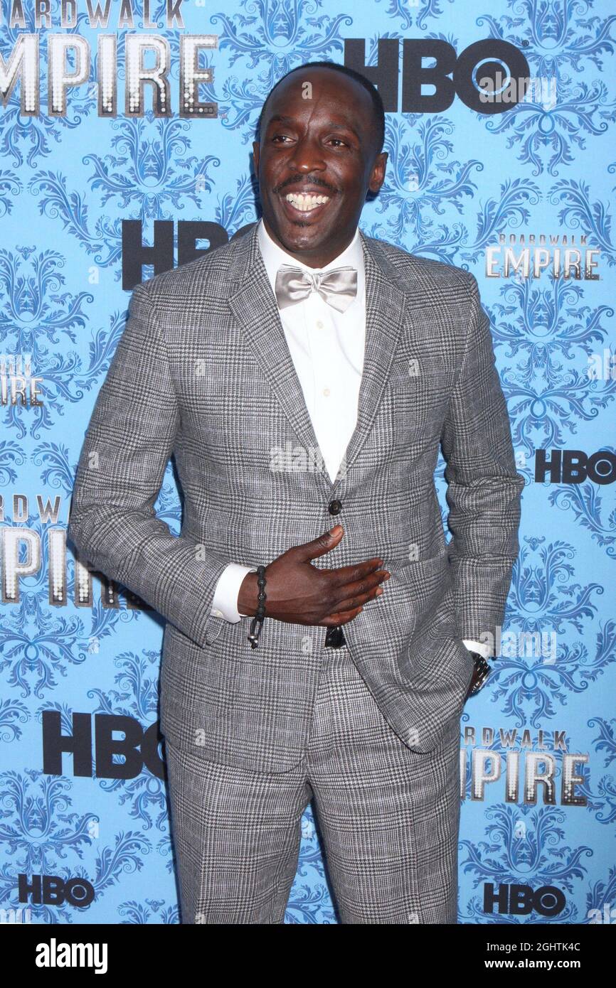 Michael Kenneth Williams attends the premiere of the HBO series ...