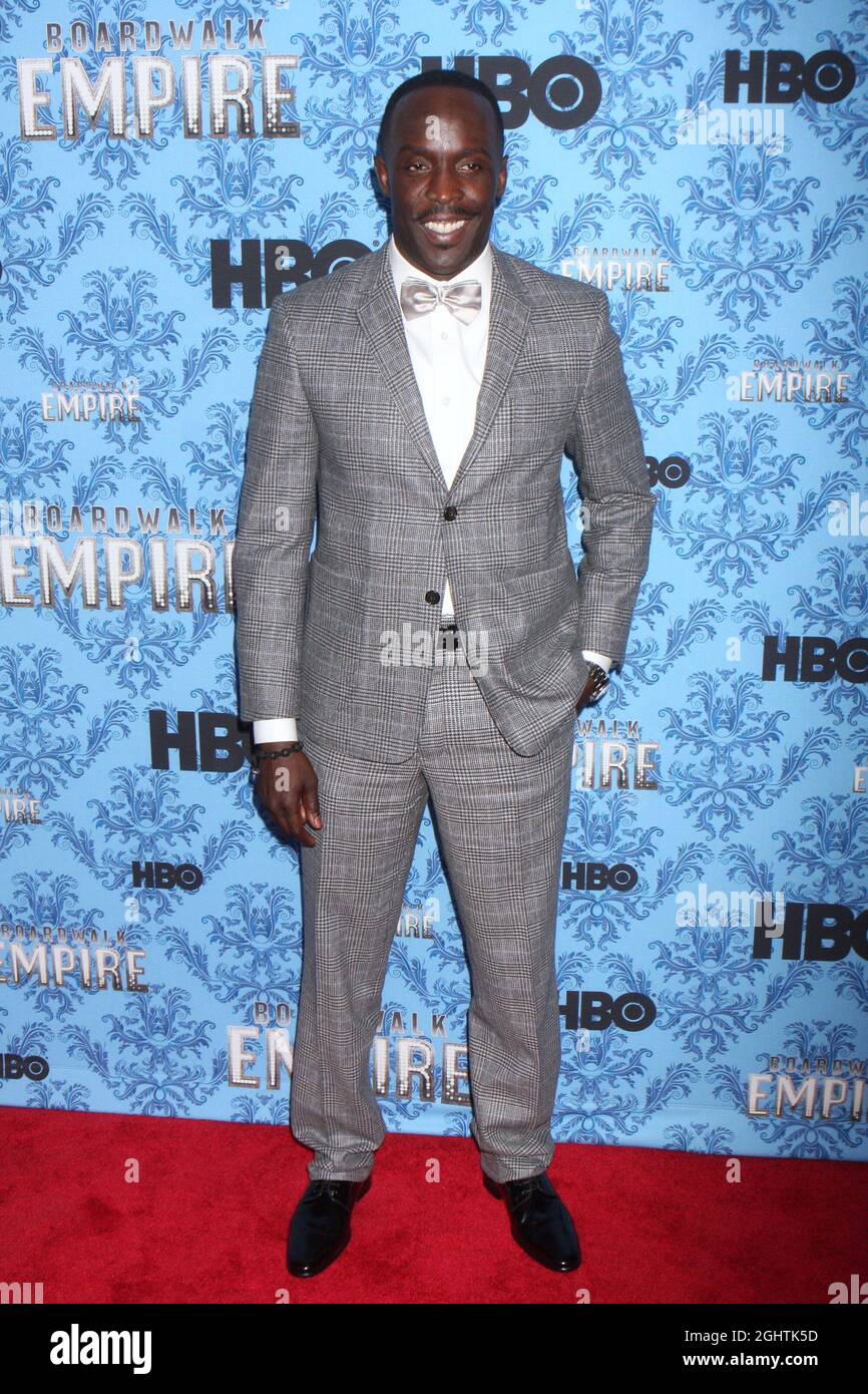 Michael Kenneth Williams attends the premiere of the HBO series ...