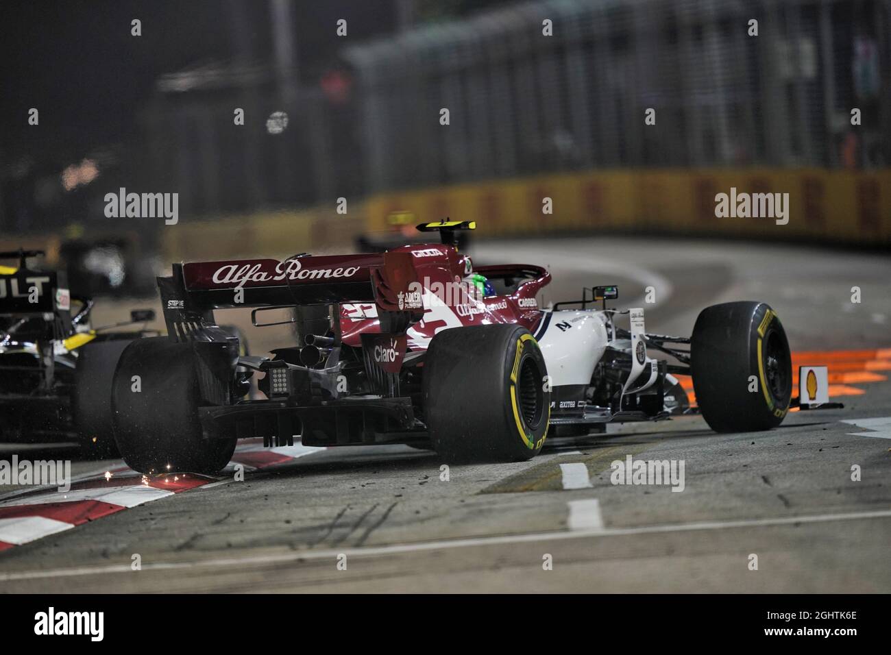 Alfa romeo racing c38 runs wide hi-res stock photography and images - Alamy