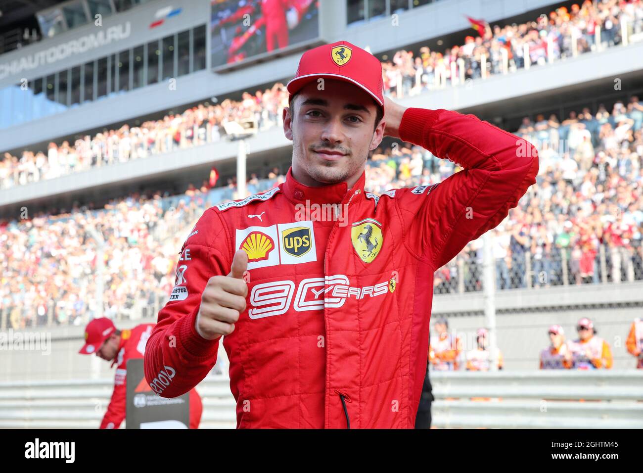 Sky sports f1 presenter in parc ferme hi-res stock photography and ...