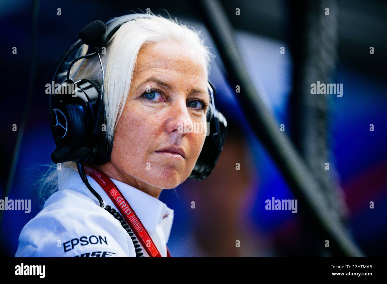 Mercedes amg f1 angela cullen hi-res stock photography and images - Alamy