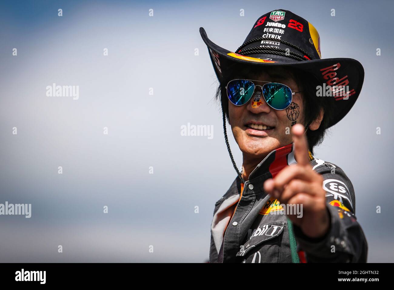 Circuit atmosphere red bull racing fan hi-res stock photography and ...