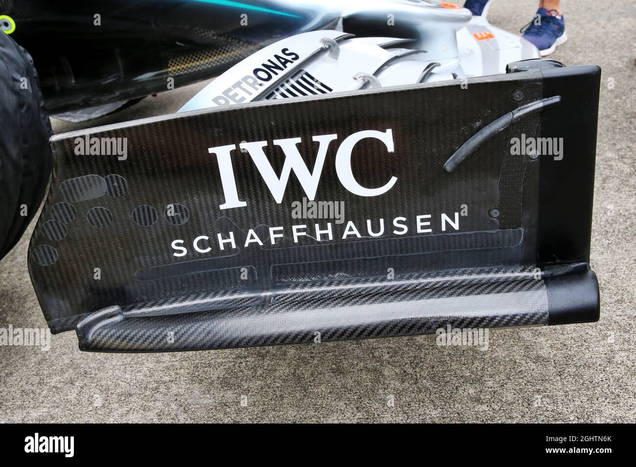 Mercedes amg f1 w10 front wing detail hi-res stock photography and ...