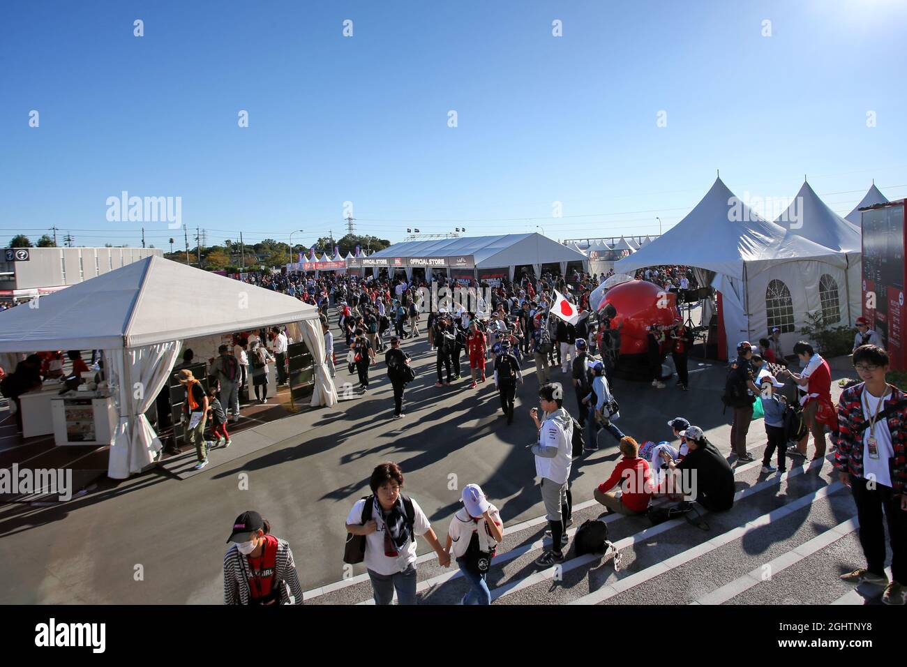 Formula 1 fan zone hi-res stock photography and images - Alamy