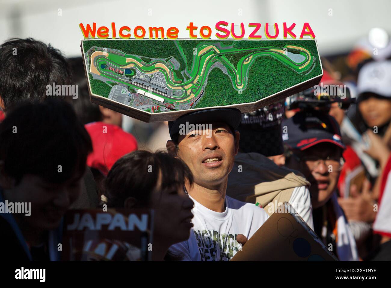 Circuit atmosphere - Fans in the Fan Zone. 13.10.2019. Formula 1 World ...