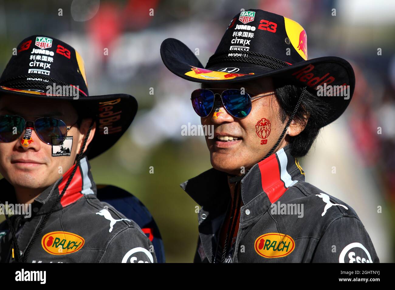 Circuit atmosphere - Fans in the Fan Zone. 13.10.2019. Formula 1 World ...