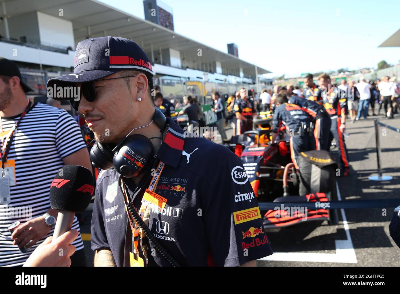 AK-69 (JPN) Rapper, on the grid. 13.10.2019. Formula 1 World ...
