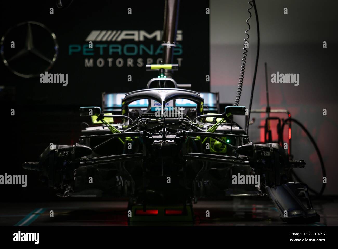 Mercedes amg f1 pit garages hi-res stock photography and images - Alamy