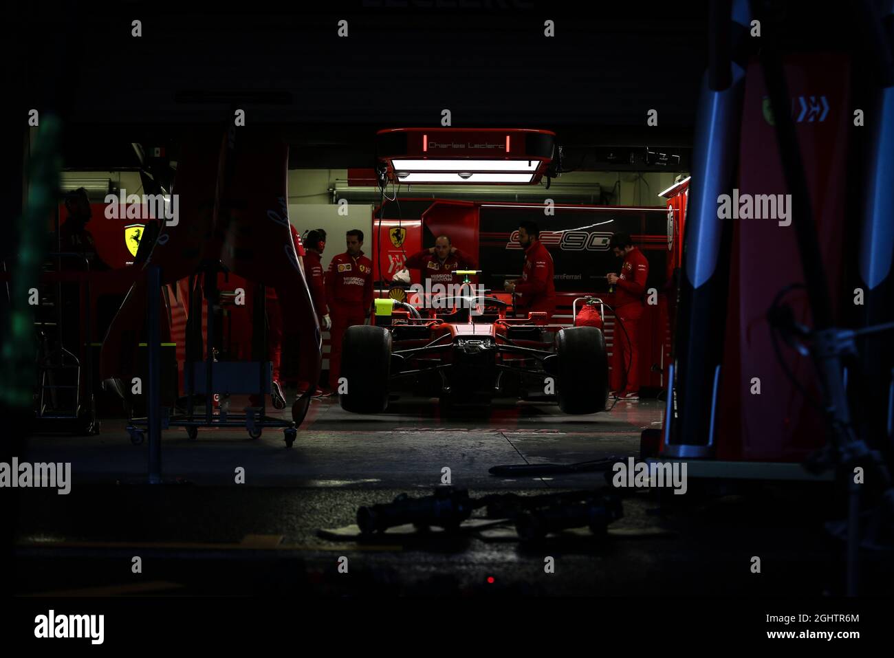 Ferrari pit garages hi-res stock photography and images - Alamy