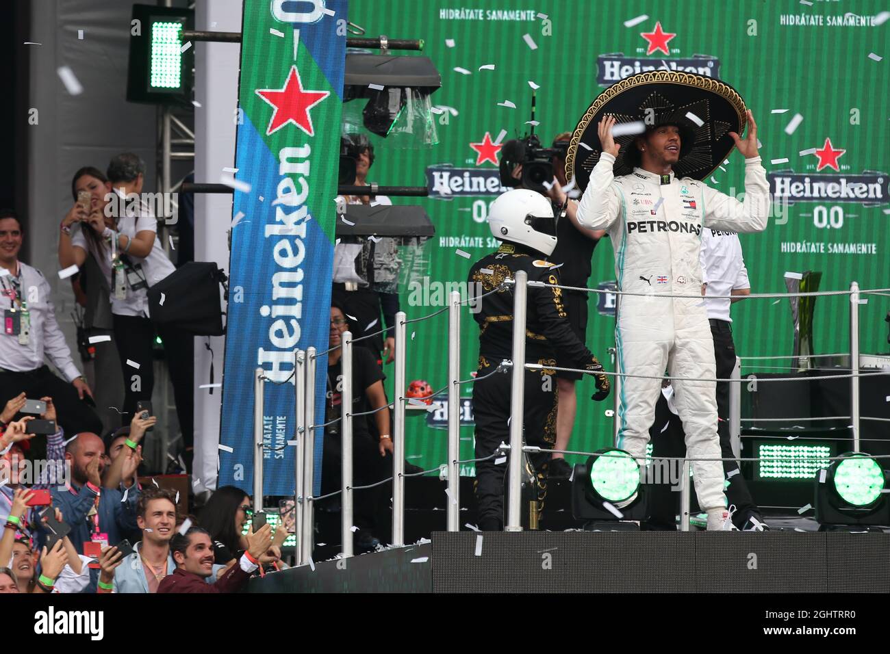 F1 mexico 2019 podium hi-res stock photography and images - Alamy