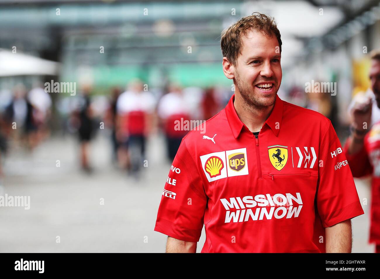 Sebastian Vettel (GER) Ferrari. 14.11.2019. Formula 1 World ...
