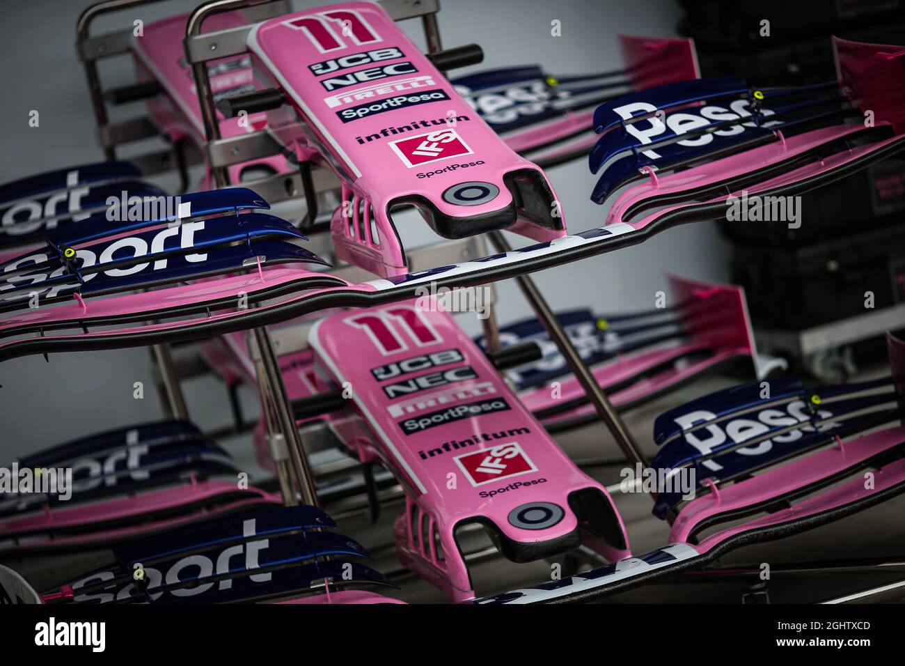 Racing Point F1 Team RP19 nosecones. 16.11.2019. Formula 1 World ...