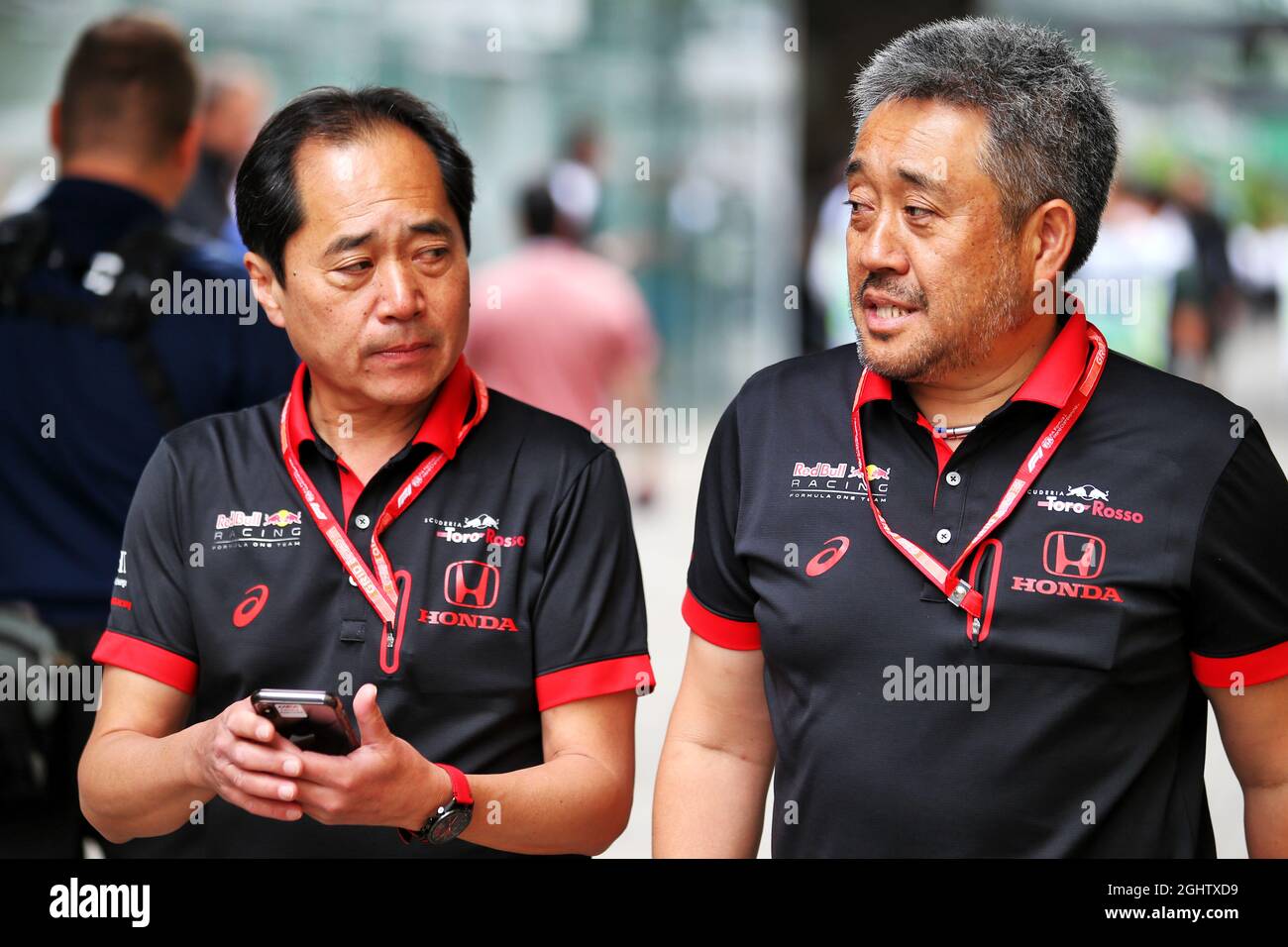 Honda racing f1 managing director toyoharu tanabe hi-res stock ...