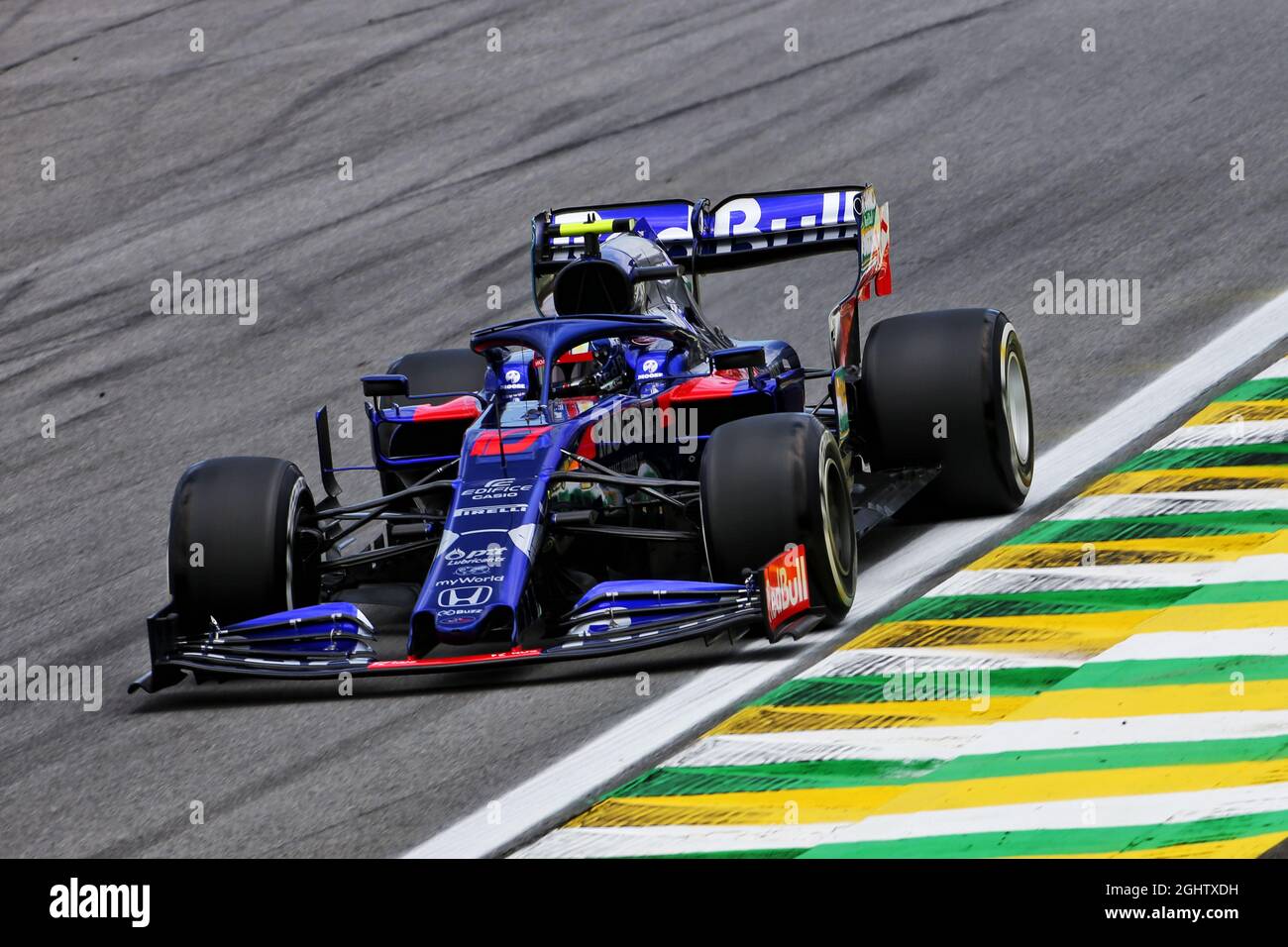 Pierre Gasly (FRA) Scuderia Toro Rosso STR14. 16.11.2019. Formula 1 ...