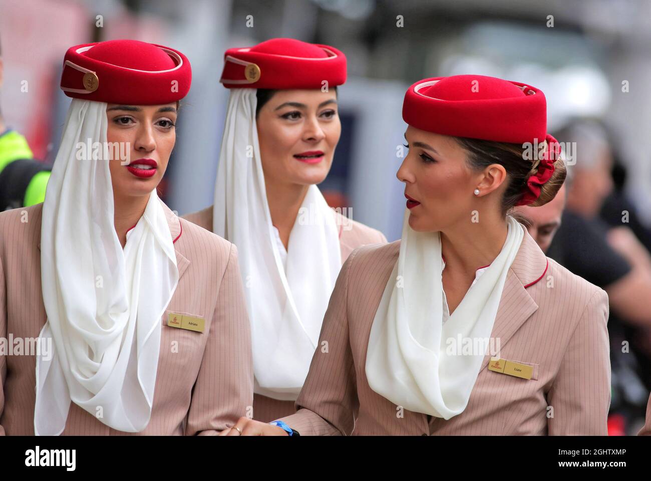 Paddock girls f1 hi-res stock photography and images - Alamy