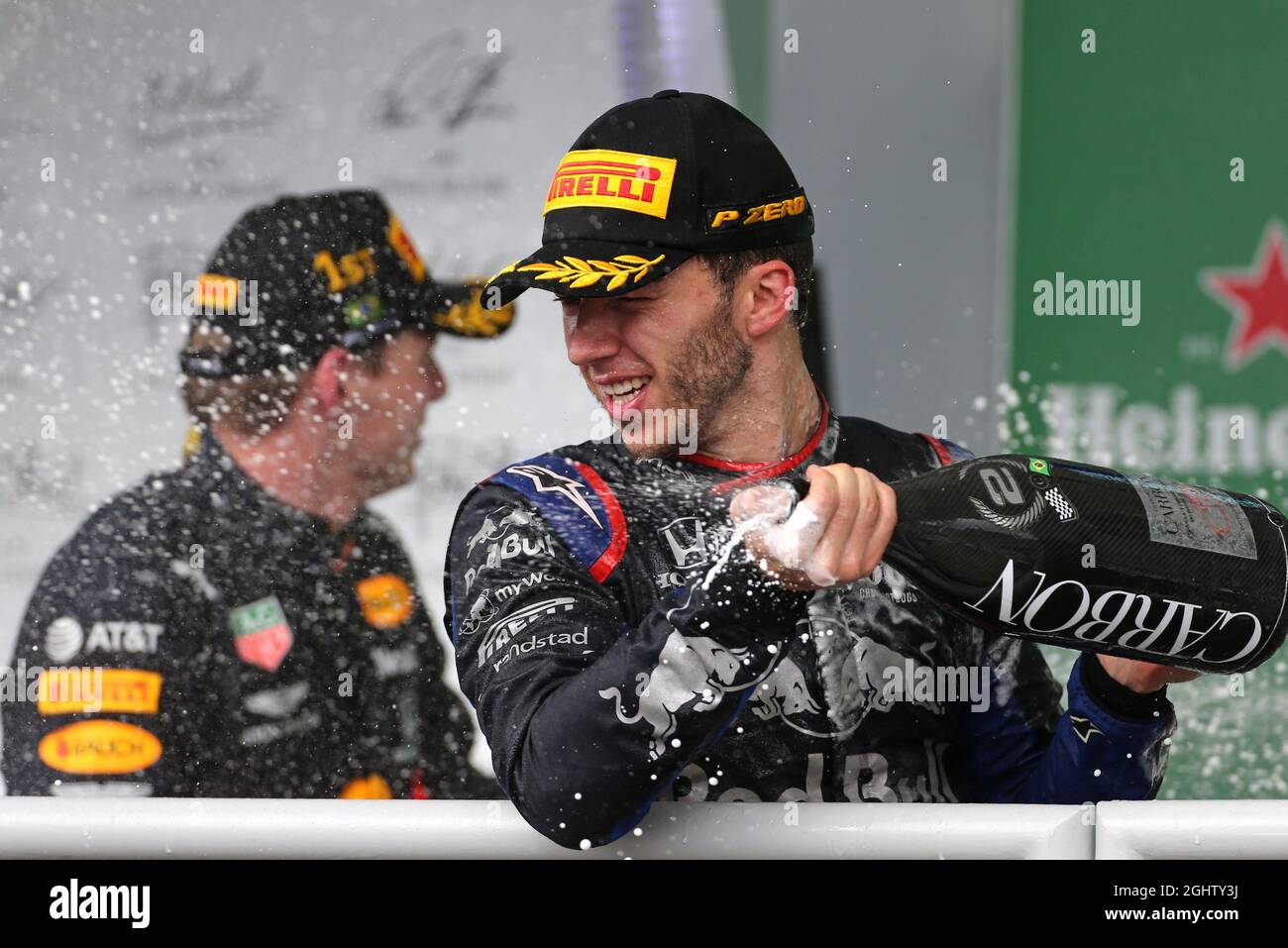 Formula 1 brazil 2019 podium hi-res stock photography and images - Alamy