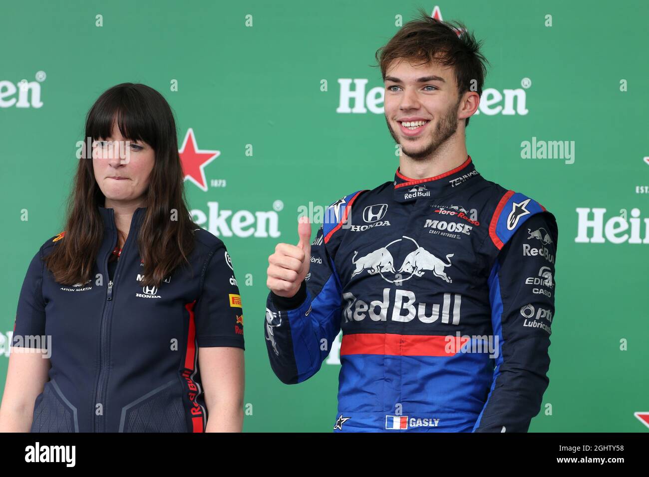 Formula 1 brazil 2019 podium hi-res stock photography and images - Alamy