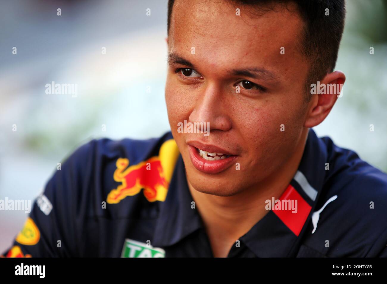 Alexander Albon (THA) Red Bull Racing. 28.11.2019. Formula 1 World ...