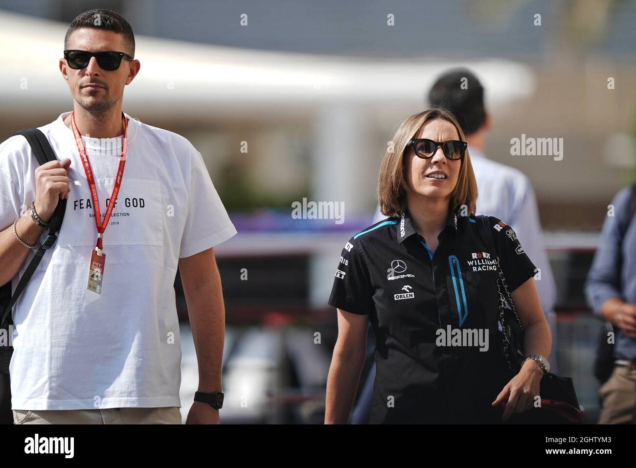Williams deputy team principal her husband marc harris hi-res stock photography and images - Alamy