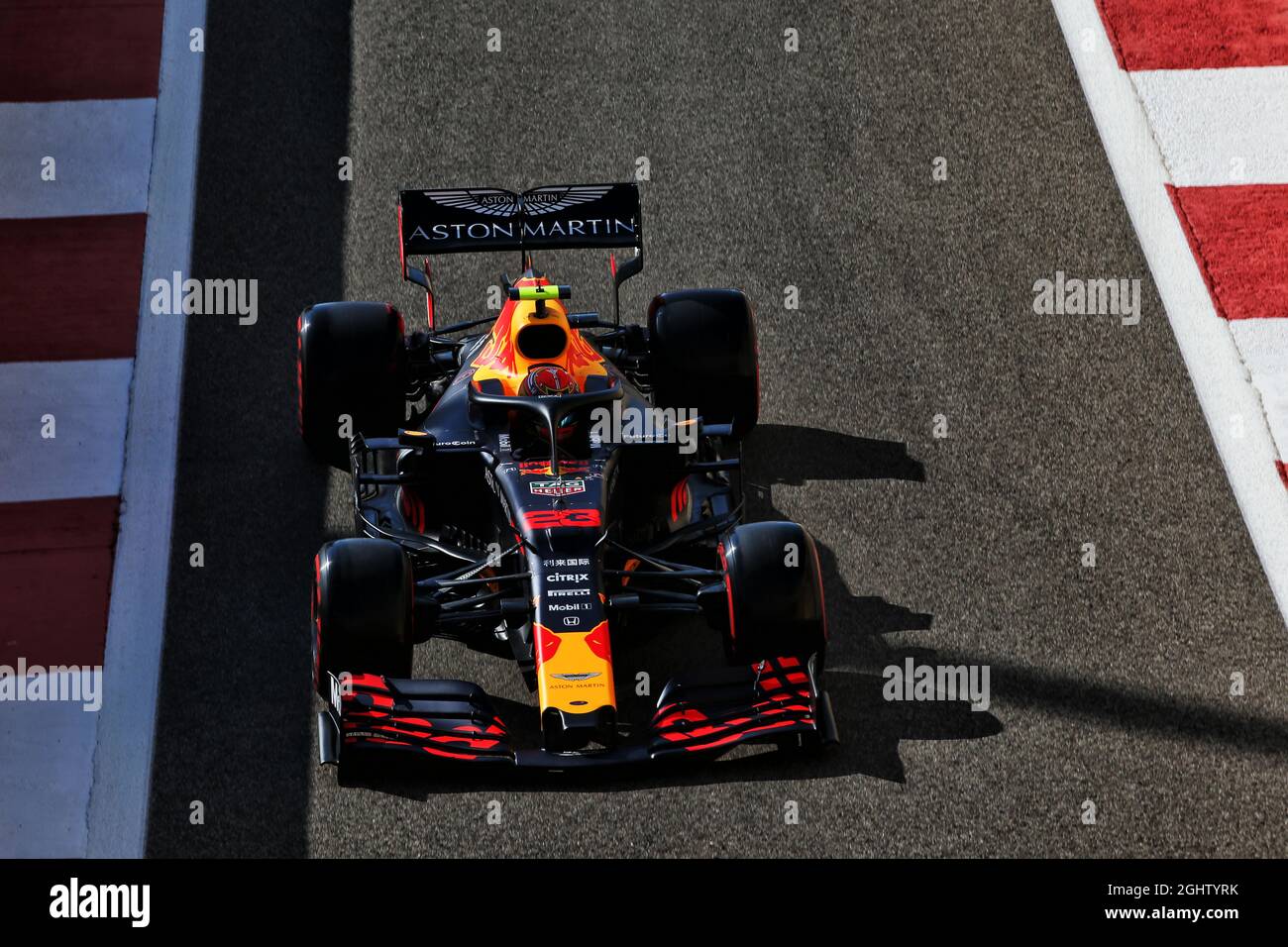 Alexander Albon (THA) Red Bull Racing RB15. 29.11.2019. Formula 1 World ...