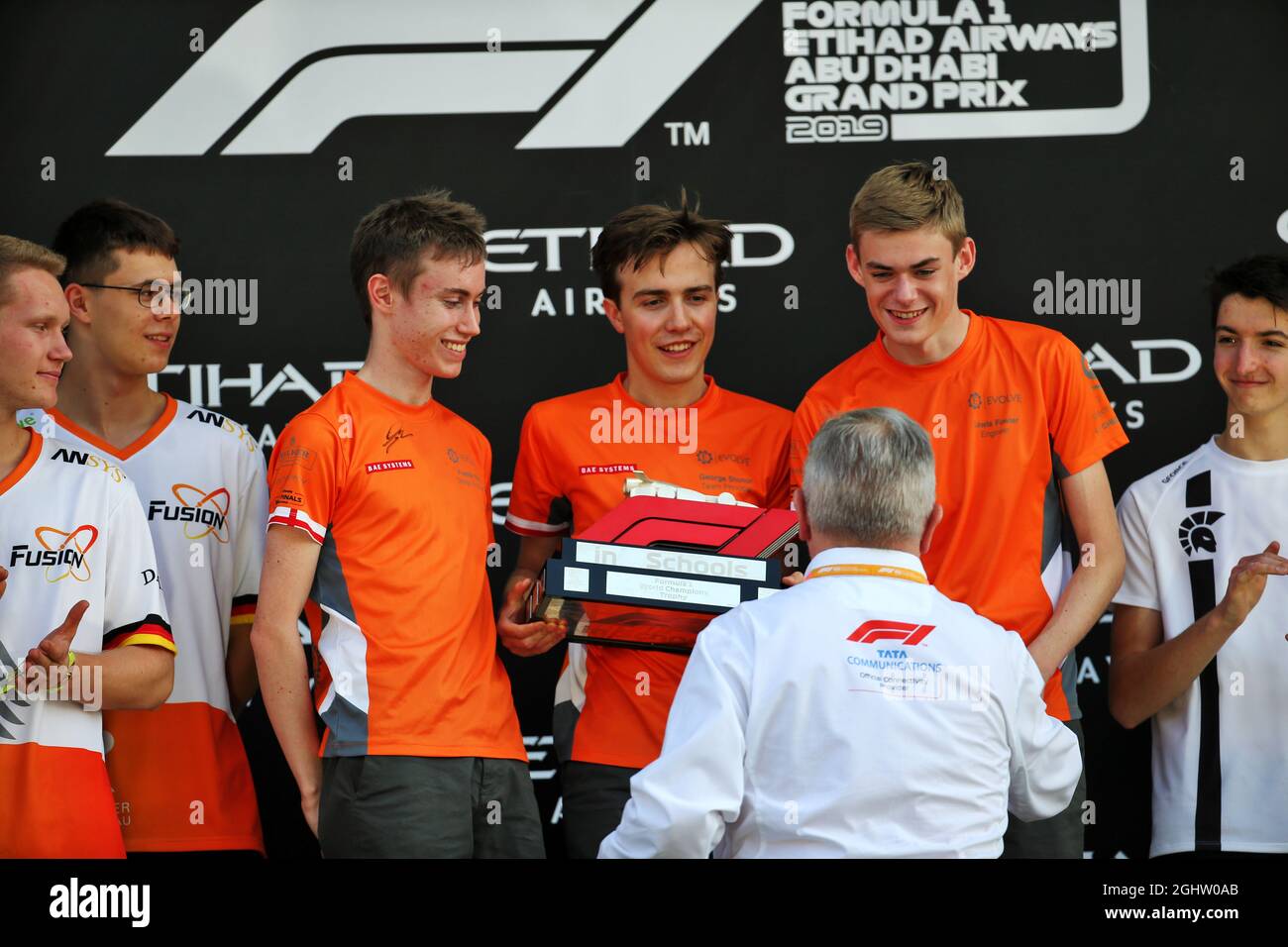 F1 champions podium hi-res stock photography and images - Alamy