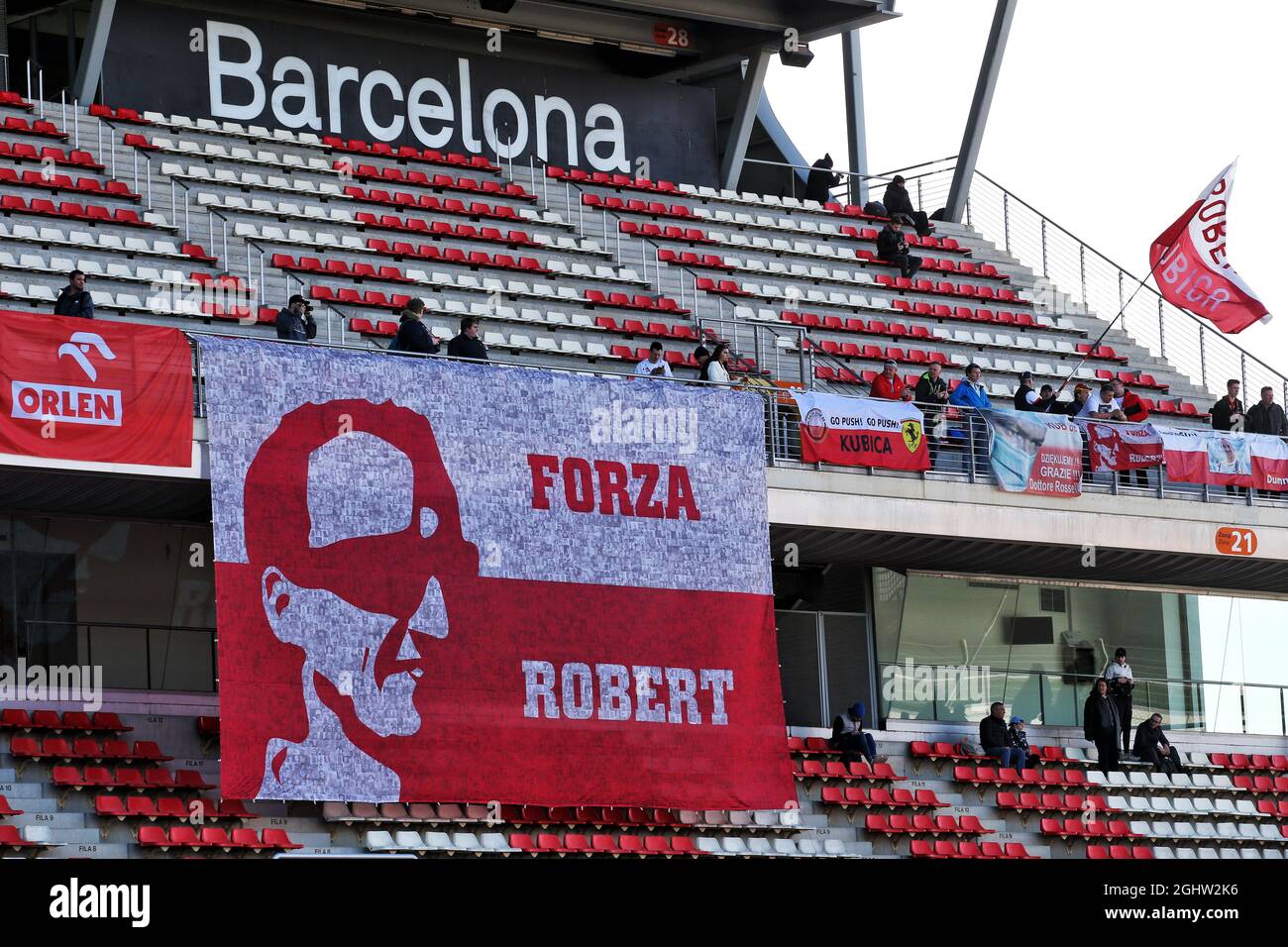 Formula one racing fans hi-res stock photography and images - Alamy