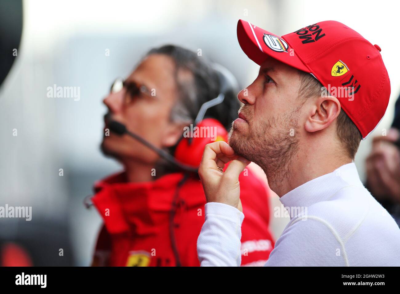 Sebastian Vettel (GER) Ferrari. 27.02.2020. Formula One Testing, Day ...